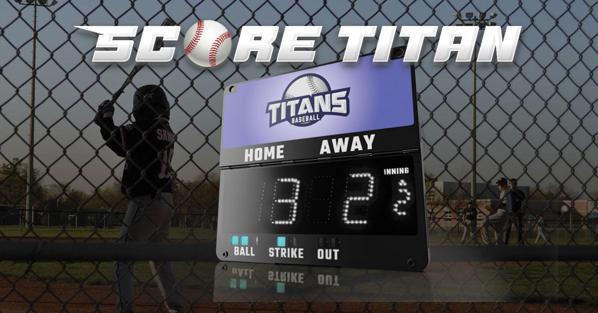 Score Titan Portable Baseball Scoreboards